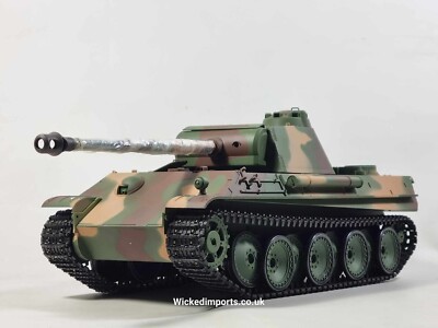 RC 1:16 heng long BB tank Leopard Panzer German Panther 2.4G Tamiya V7 ...