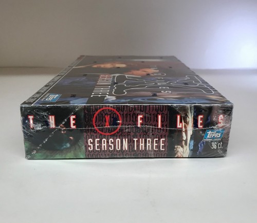 The X-Files Season Three 3 - Sealed Trading Card Hobby Box - Topps 1996 ...