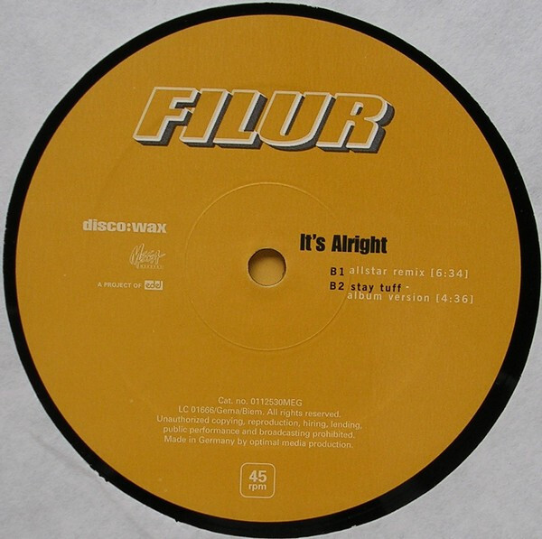 Filur Meets Nellie Ettison - It's Alright (12") (Very Good Plus (VG+ ...