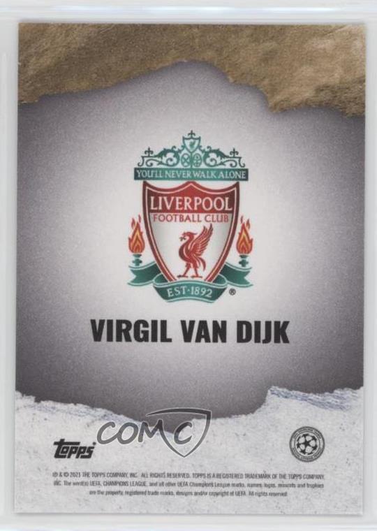ドです topps gold x Tyson Beck Virgil Van Dijk gfjLZ-m13565887581 やオランダ