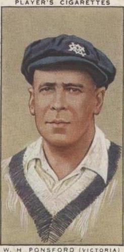 1934 Player's Cricketers - Bill Ponsford #48 for sale online | eBay