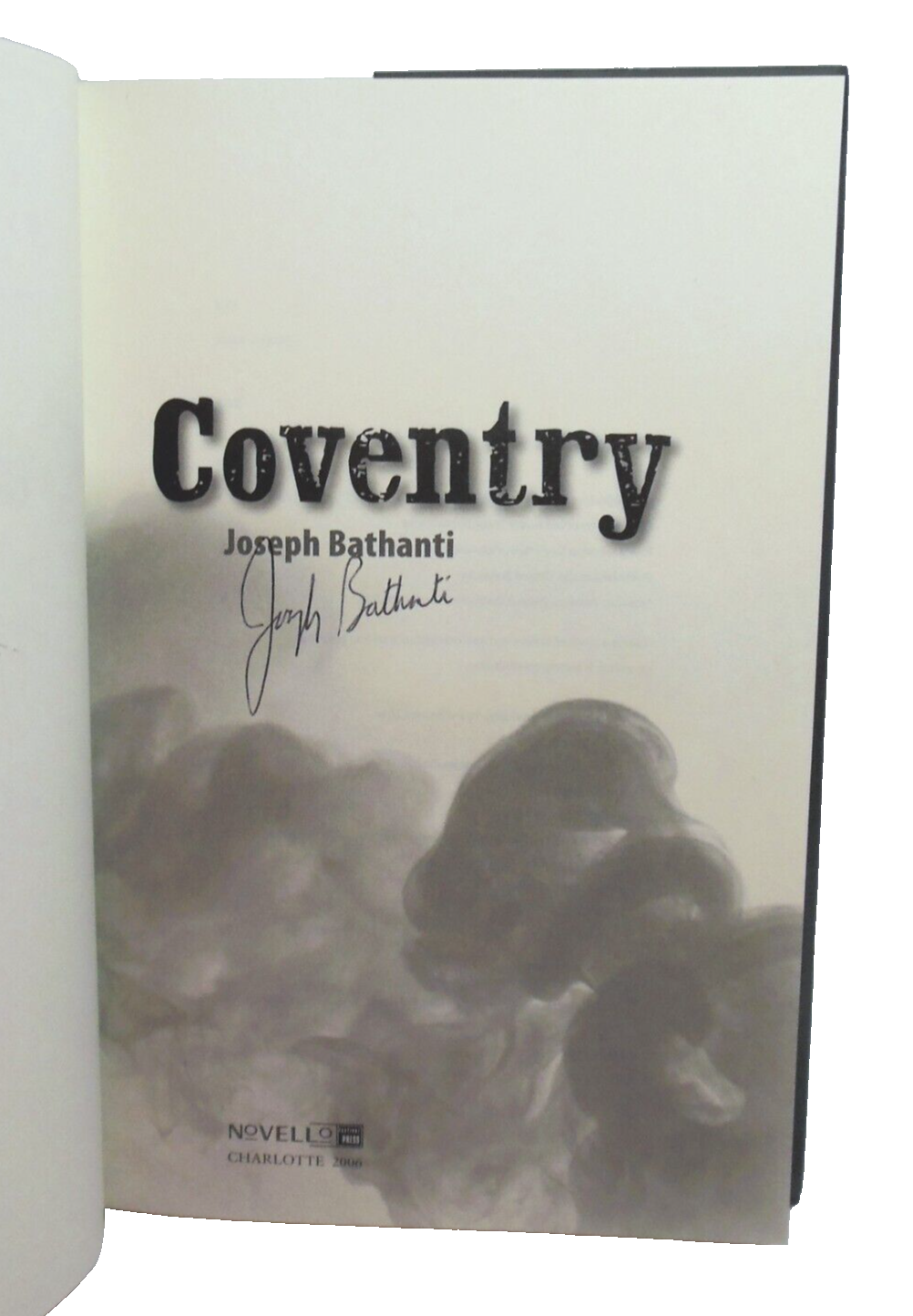 COVENTRY Rural North Carolina Prison Camp Fiction SIGNED x 2 by Joseph ...