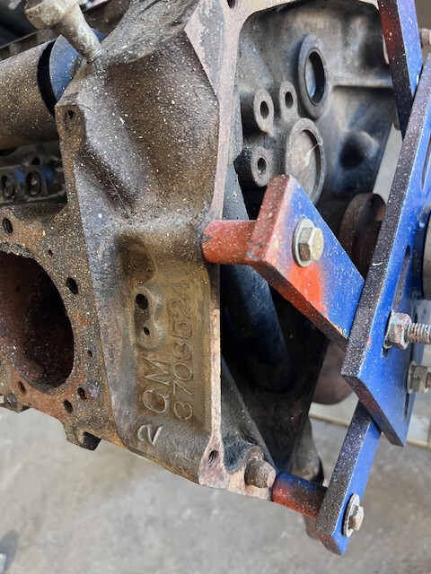 RARE 1955 55 Chevrolet Chevy 265 V8 Engine Block 3703524 Date C-26-5 ...