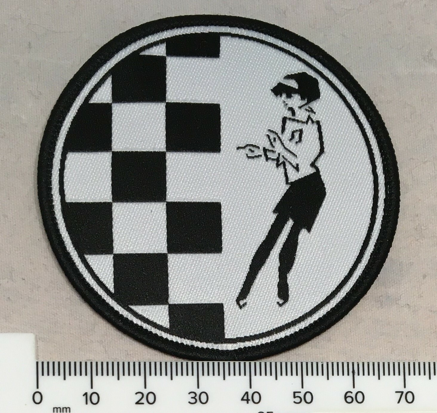 Northern Soul Patch KTF Mods Ska Rude Girl Kinks Jam Iron Sew On Woven ...