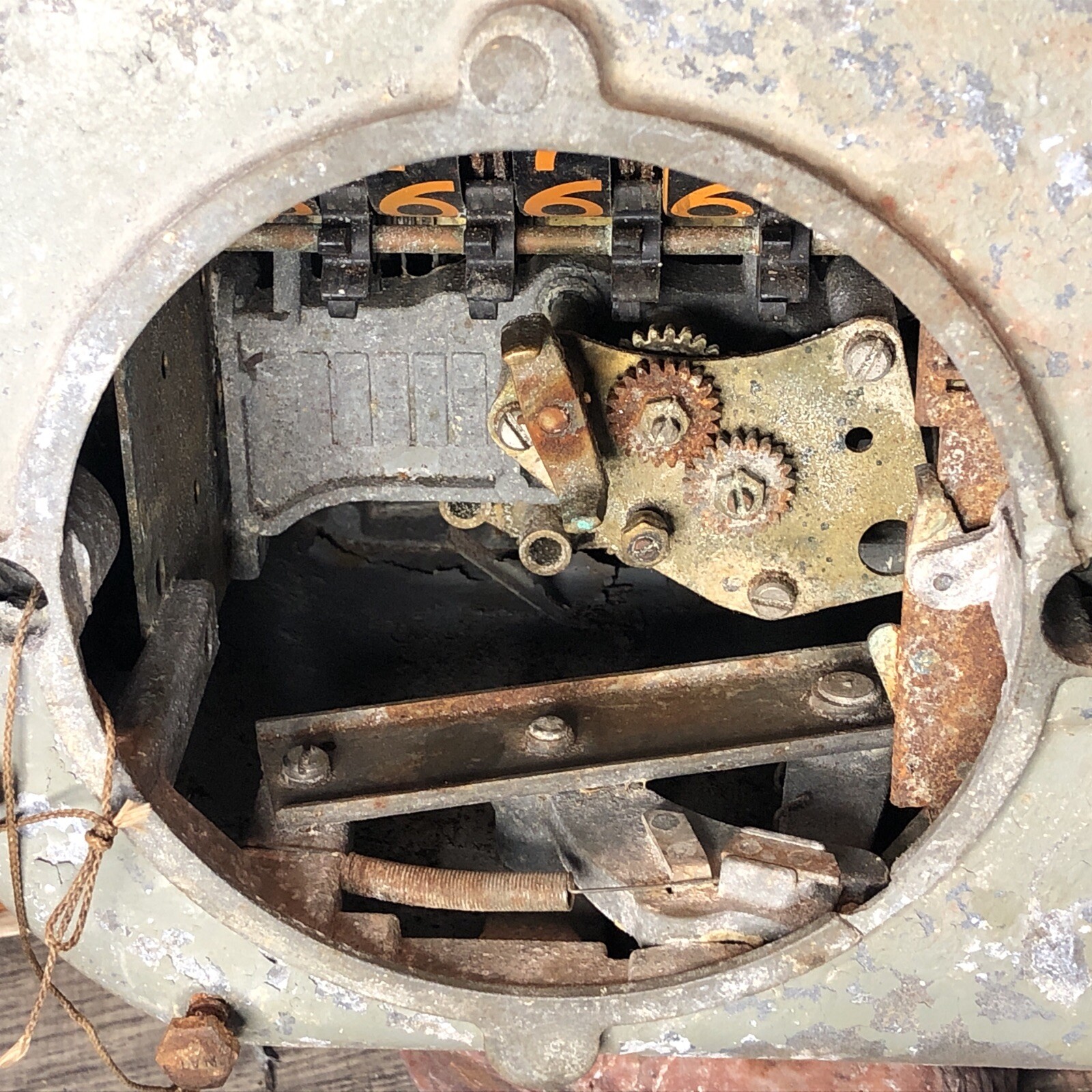 Vintage Metric NEPTUNE Model 434 Print-O-Meter Register Fuel Gas Oil ...