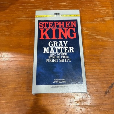 Stephen King Gray Matter & Other Stories From Night Shift Double ...
