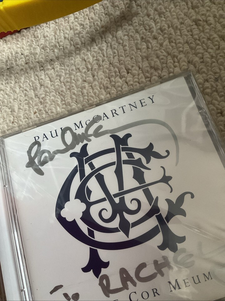 Paul McCartney Ecce Cor Meum HANDSIGNED CD, LISTING REMOVED ON MONDAY ...
