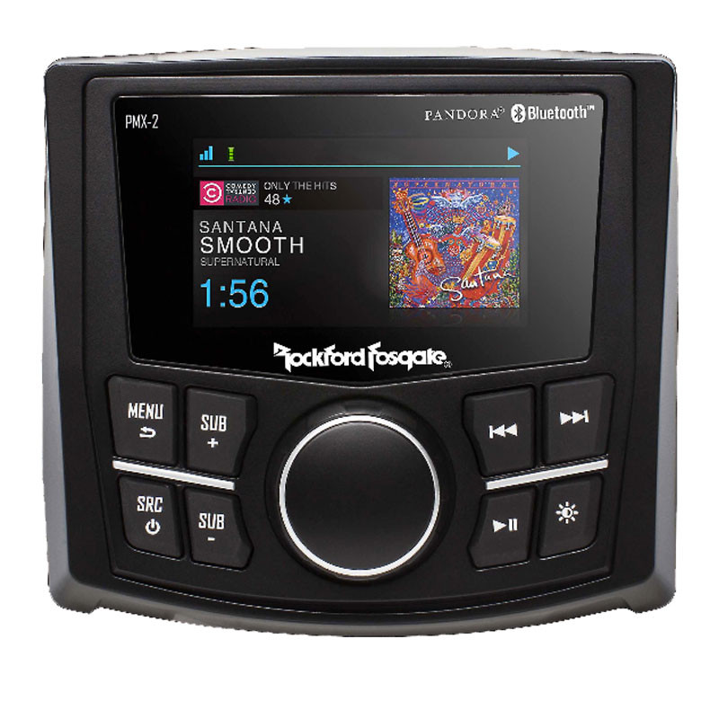 NEW Rockford Fosgate PMX-2 Punch Marine/Motorsport AM/FM/WB Receiver 1 ...