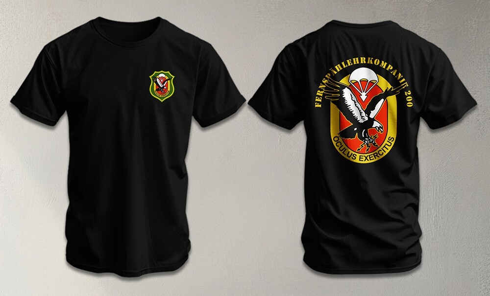 German Army Special Forces FSLK200 T-Shirt - Elite Bundeswehr Recon ...
