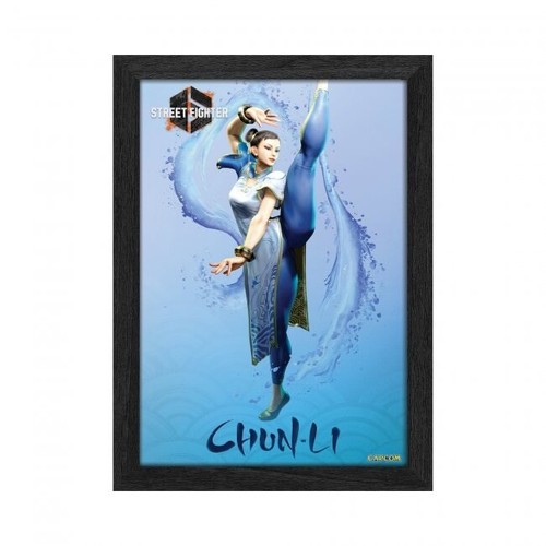 Street Fighter 6: Chun Li Framed Lenticular Poster | eBay