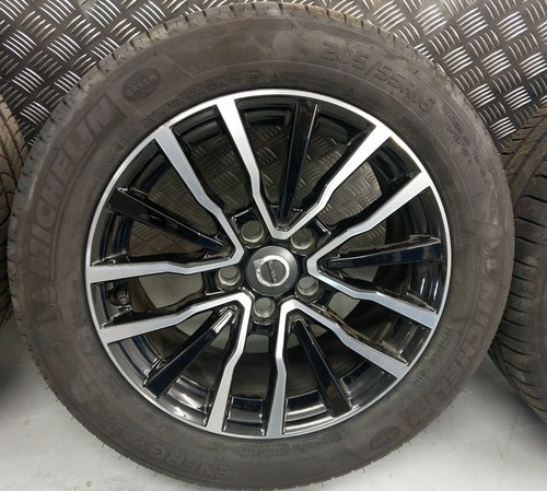 Volvo 16 Inch Markeb Diamond Cut Mat Black Alloy Wheel + Michelin Tyre ...