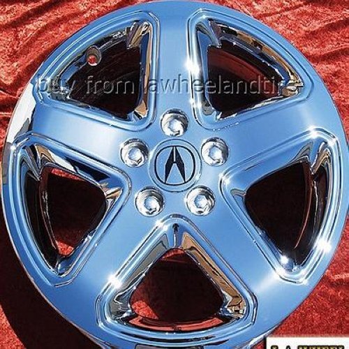 SET OF 4 CHROME 17" ACURA CL TYPE-S OEM FACTORY WHEELS RIMS TL MDX TSX ...