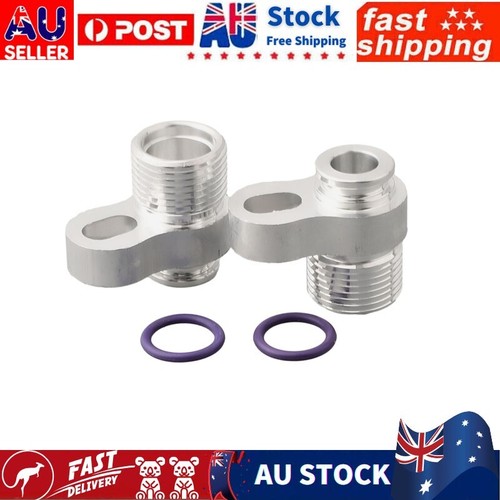 Swap A/C Compressor Adapter Fittings For 10S17F & 10 0F LS Car Parts ...