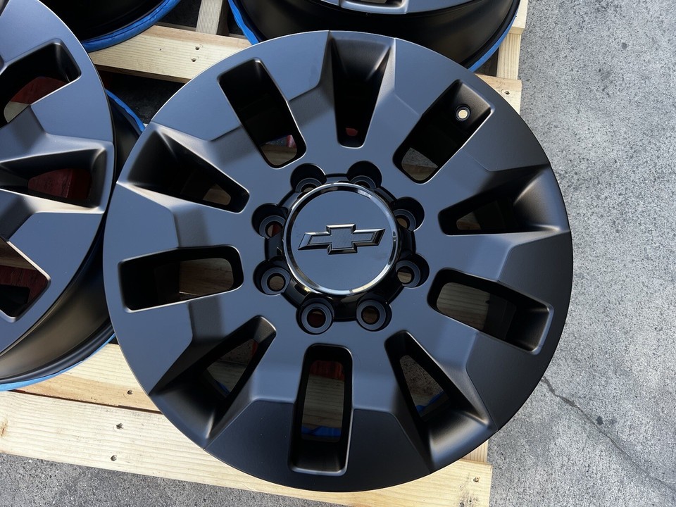 20" CHEVY SILVERADO 2500 HD 3500 LTZ RST OEM FACTORY WHEELS RIMS 2022 ...