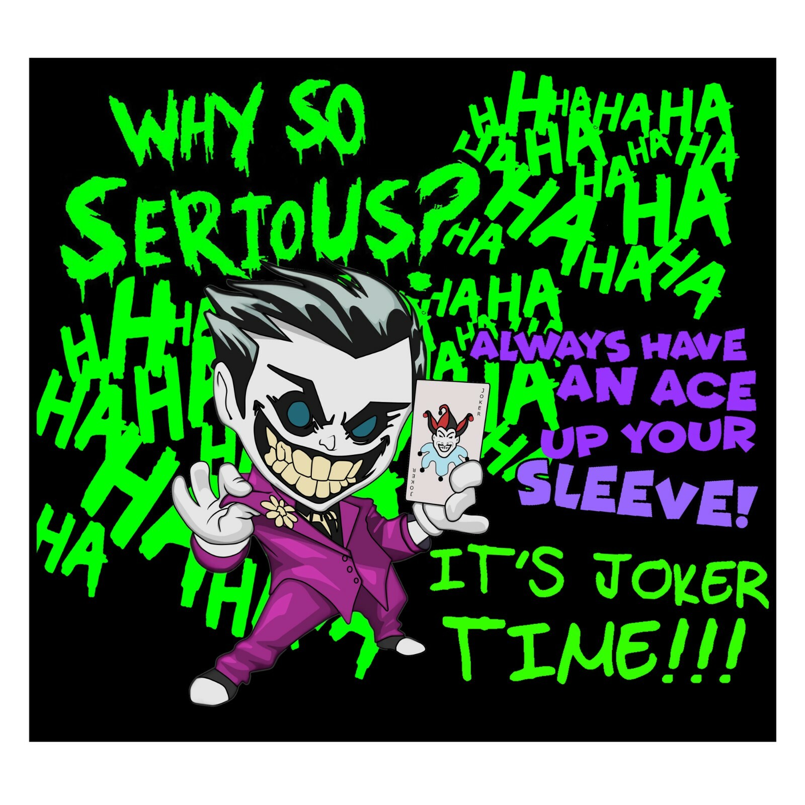 Why So Serious Joker Cat