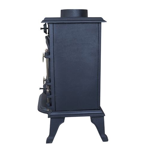 5KW Multifuel Stove Wood Burner Cast Iron Defra Approved Eco Log Fire ...