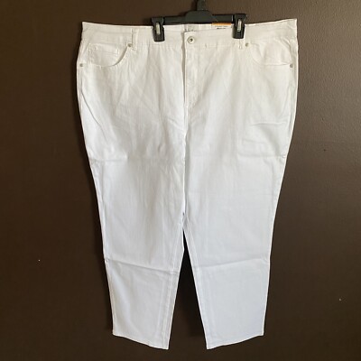 Style & Co size 24WP High Rise Tummy Control Petite Length Jeans White ...