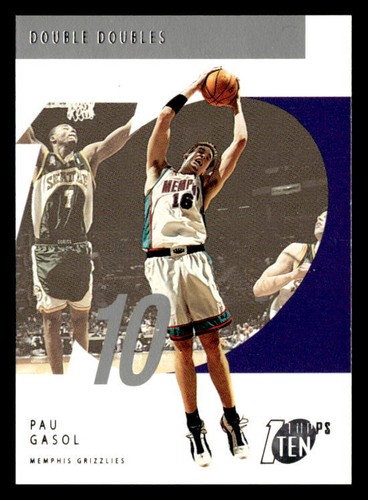 2002 Topps Ten #110 Pau Gasol Near Mint | eBay