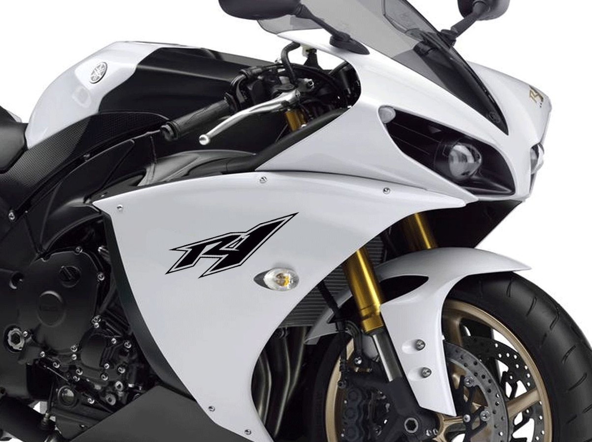 Black Gold Yamaha R1 Decal