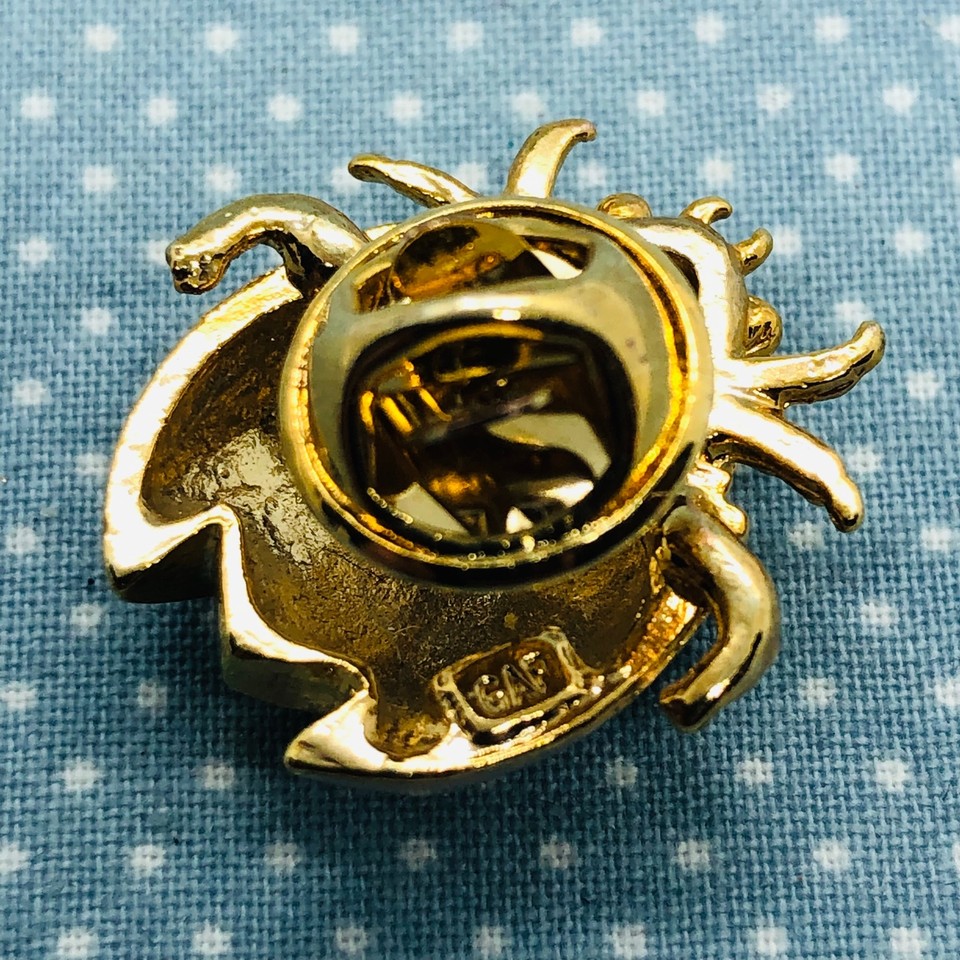 GAP Gold Tone Enamel Ladybug Fashion Lapel Pin | eBay
