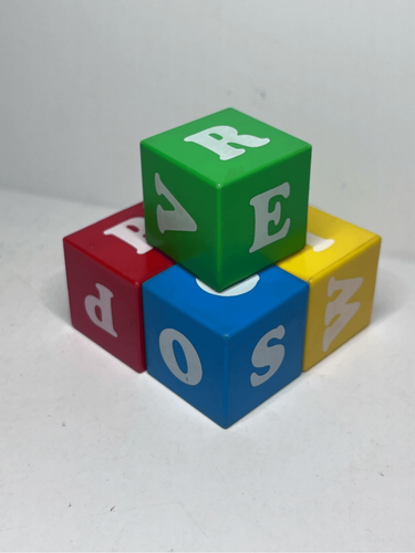 1983 Shelcore Vintage Match n' Spell School Replacement BLOCKS Only | eBay