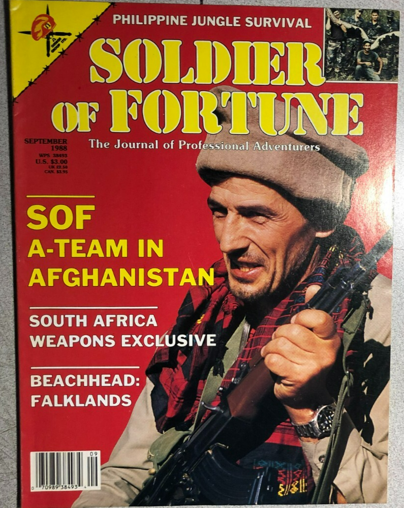 SOLDIER OF FORTUNE Magazine September 1988 | eBay