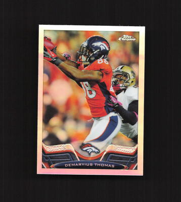 2013 Topps Chrome 42 Demaryius Thomas Refractors | eBay