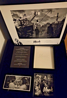 Mank DVD + Score+ 12 Promo Prints 14x11 Netflix FYC Fincher Oldman ...