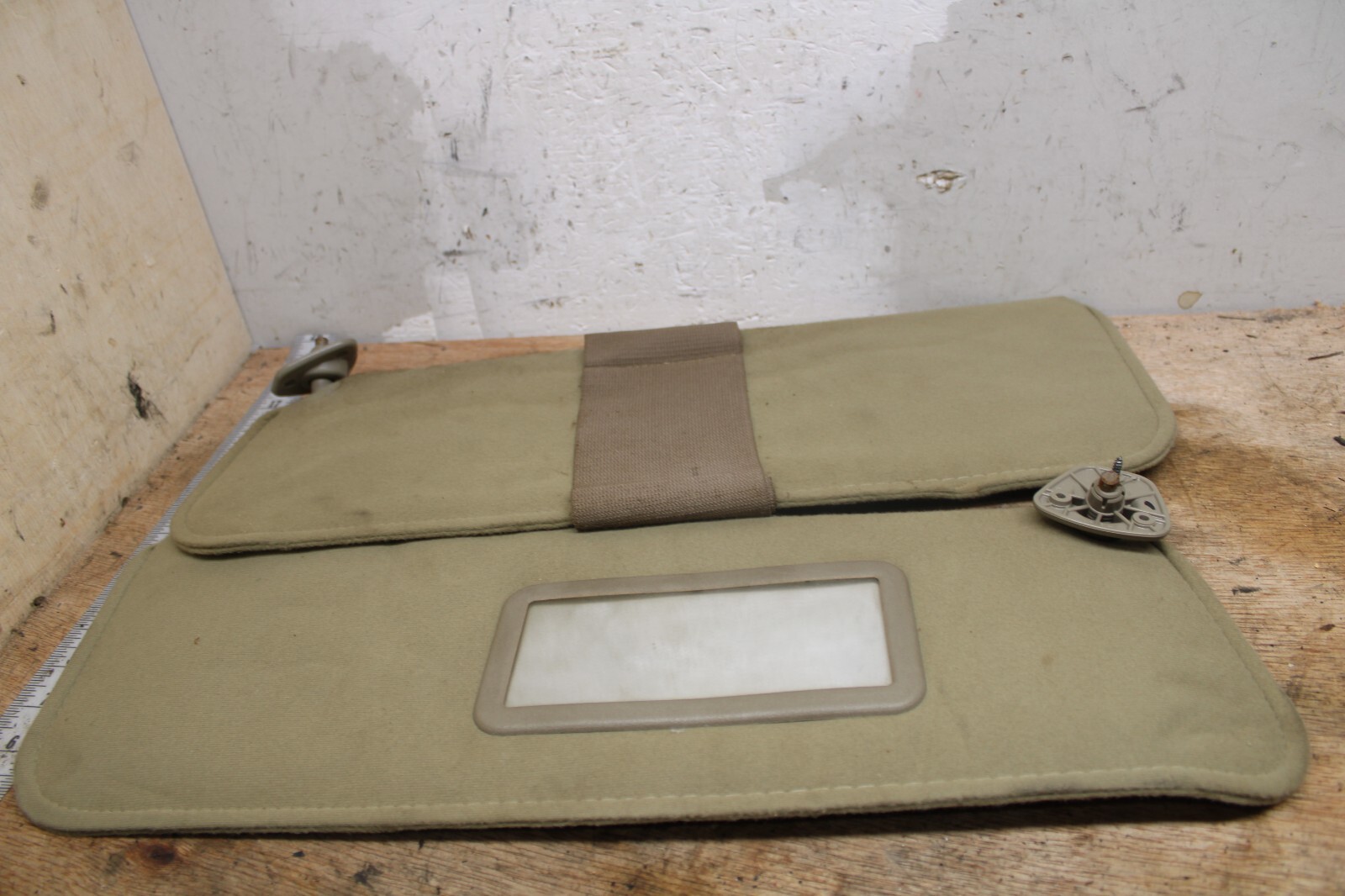 95-99 OBS GM - Sun Visor Left & Right Set Tan Mirror OEM Shade Cover | eBay