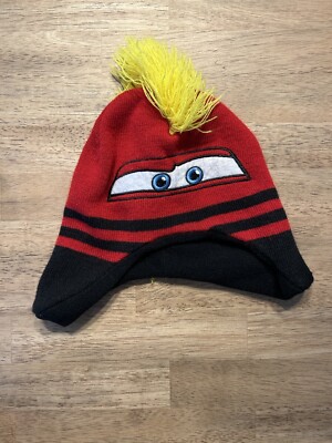 Cars Disney Pixar Official infant toddler knit cap winter hat Cars ...