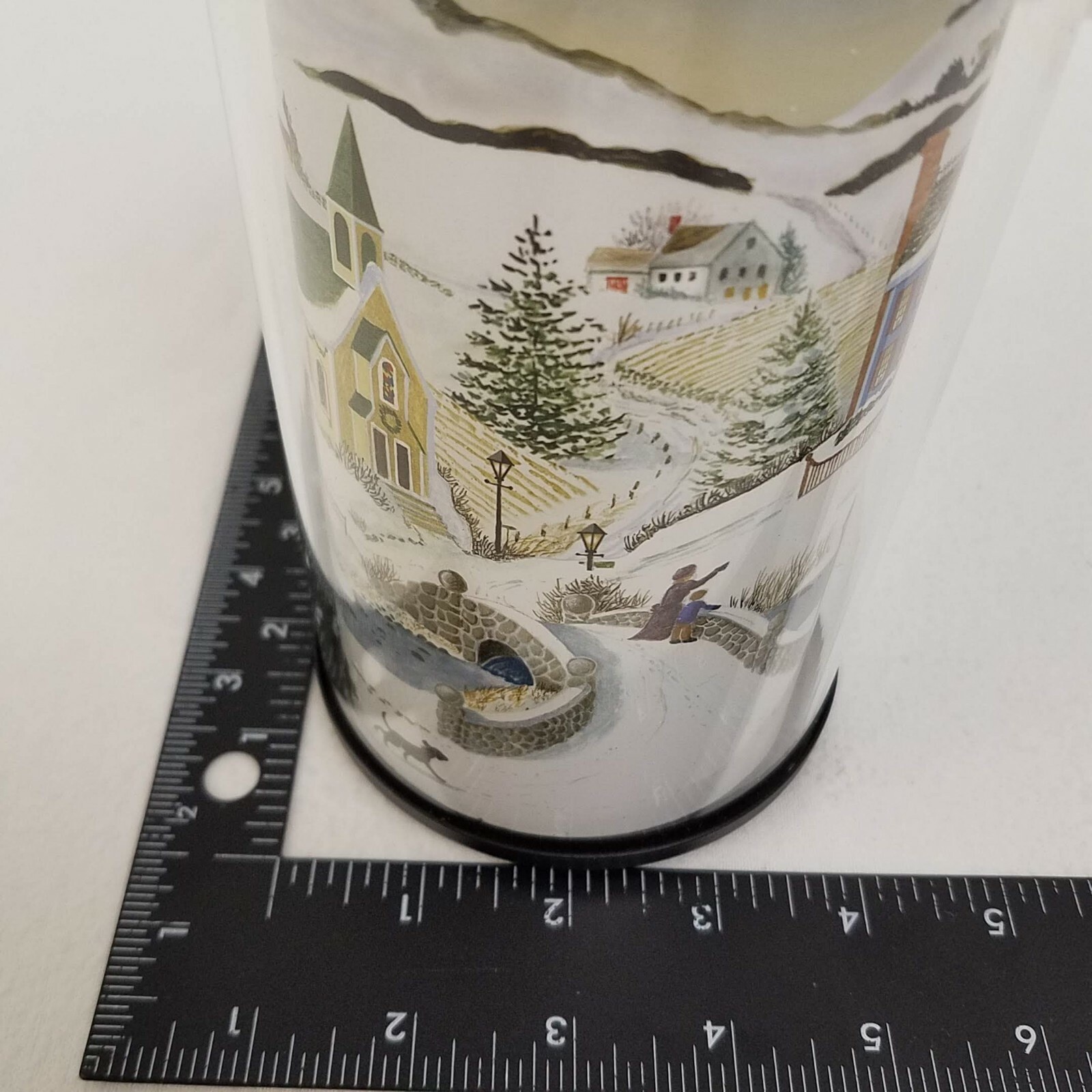 Partylite Express It Votive Luminary Glass Candle Holder Christmas ...