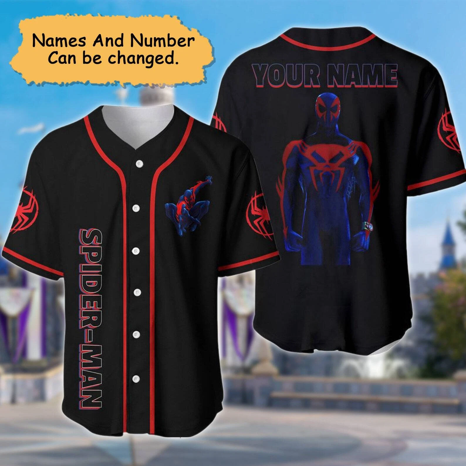 Personalized I'm A Big Fan Of Spiderman Superhero Fan Gift Baseball ...