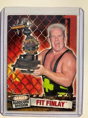 1999 Topps WCW Embossed Fit Finlay #54 | eBay