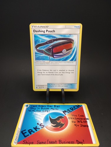 Dashing Pouch 92/111 Crimson Invasion Regular Uncommon Pokemon Card | eBay