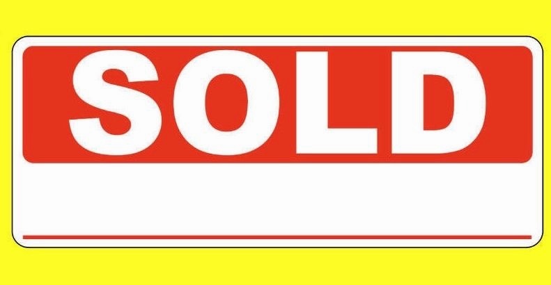 Red SOLD Stickers / Swing Tag Sticky Labels - Removable Adhesive - 5 ...
