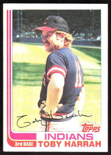 1982 834B Topps Toby Harrah Cleveland Indians #532 | eBay