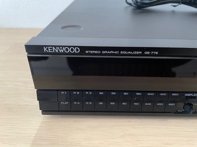 KENWOOD GE-77E 14-Band Graphic Equalizer 2ch Spectrum KENWOOD GE-77E 14-Band Graphic Equalizer 2ch Spectrum