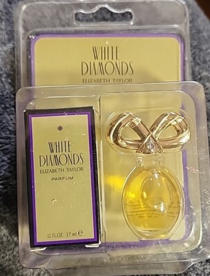 White Diamonds By Elizabeth Taylor Mini Parfum .12fl.oz./3.7ml New In ...
