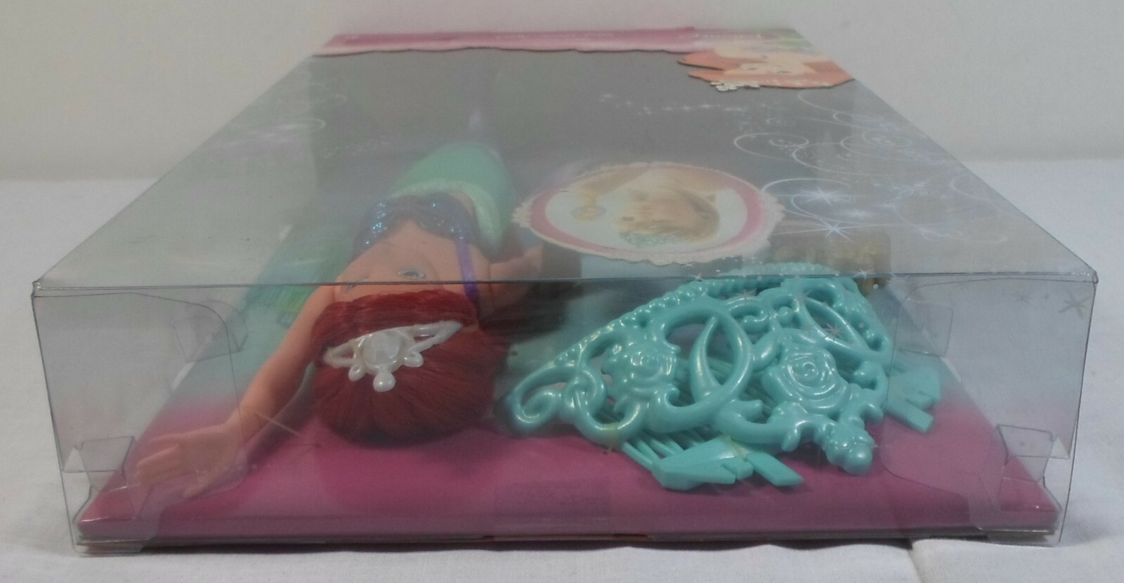 DISNEY MATTEL 2009 PRINCESS ARIEL THE LITTLE MERMAID DOLL WITH CROWN ...