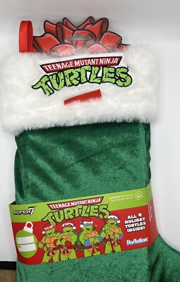 New Super 7 ReAction Teenage Mutant Ninja Turtles Figures Holiday ...