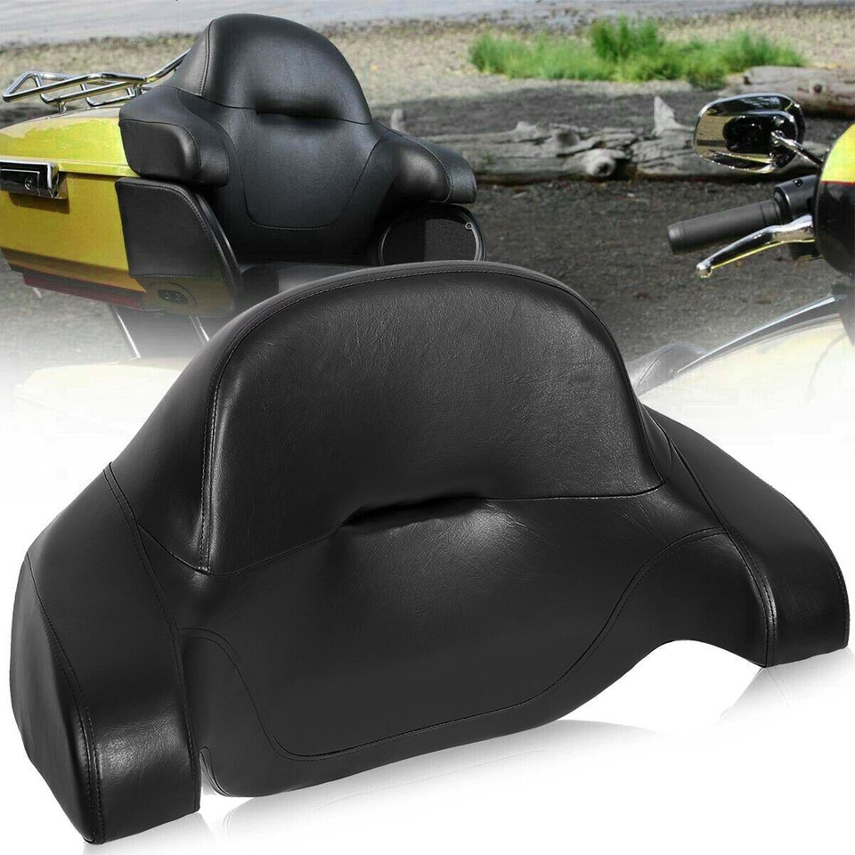 Wrap-around King Tour Pak Trunk Pack Backrest Pad For Harley Touring ...