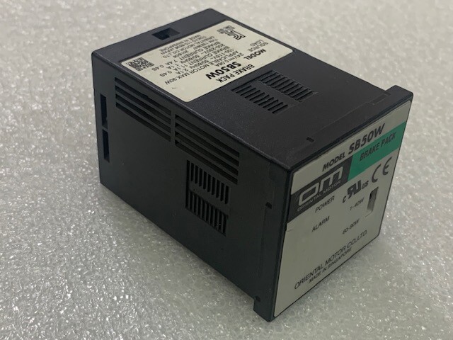 Oriental Motor SB50W Brake Pack (Without Socket Base) DC24V 0.06A Used ...