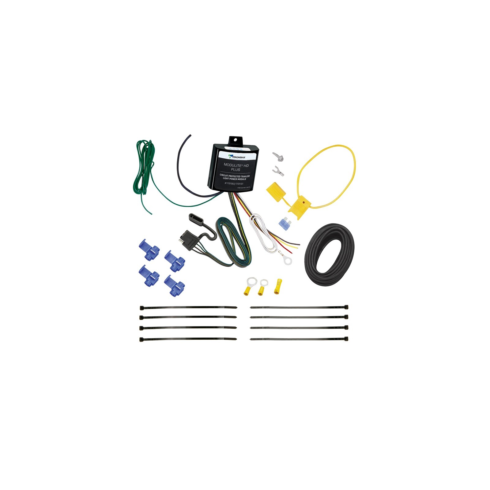 Tekonsha ModuLite HD Plus Protector w/Circuit & Overload Protection Kit ...