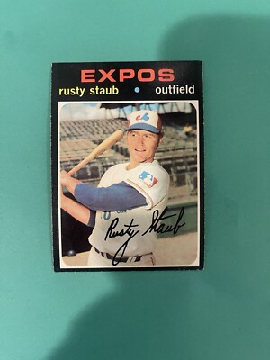 1971 Topps Rusty Staub #560 EXMT | eBay