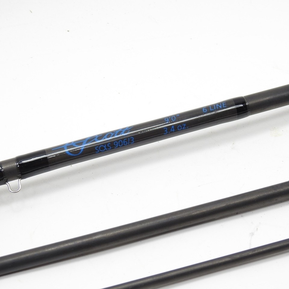 Scott SAS 906/3 Fly Fishing Rod. 9’ 6wt. W/ Tube. | eBay