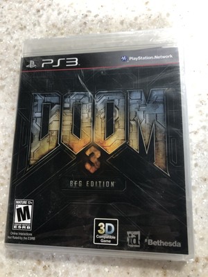 DOOM 3 BFG EDITION NEW SEALED PLAYSTATION 3 GAME PLAY STATION PS3 DISC ...