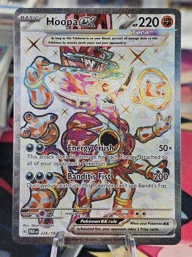 Hoopa ex 226/182 Pokemon Paradox Rift Ultra Rare Full Art Holo | eBay