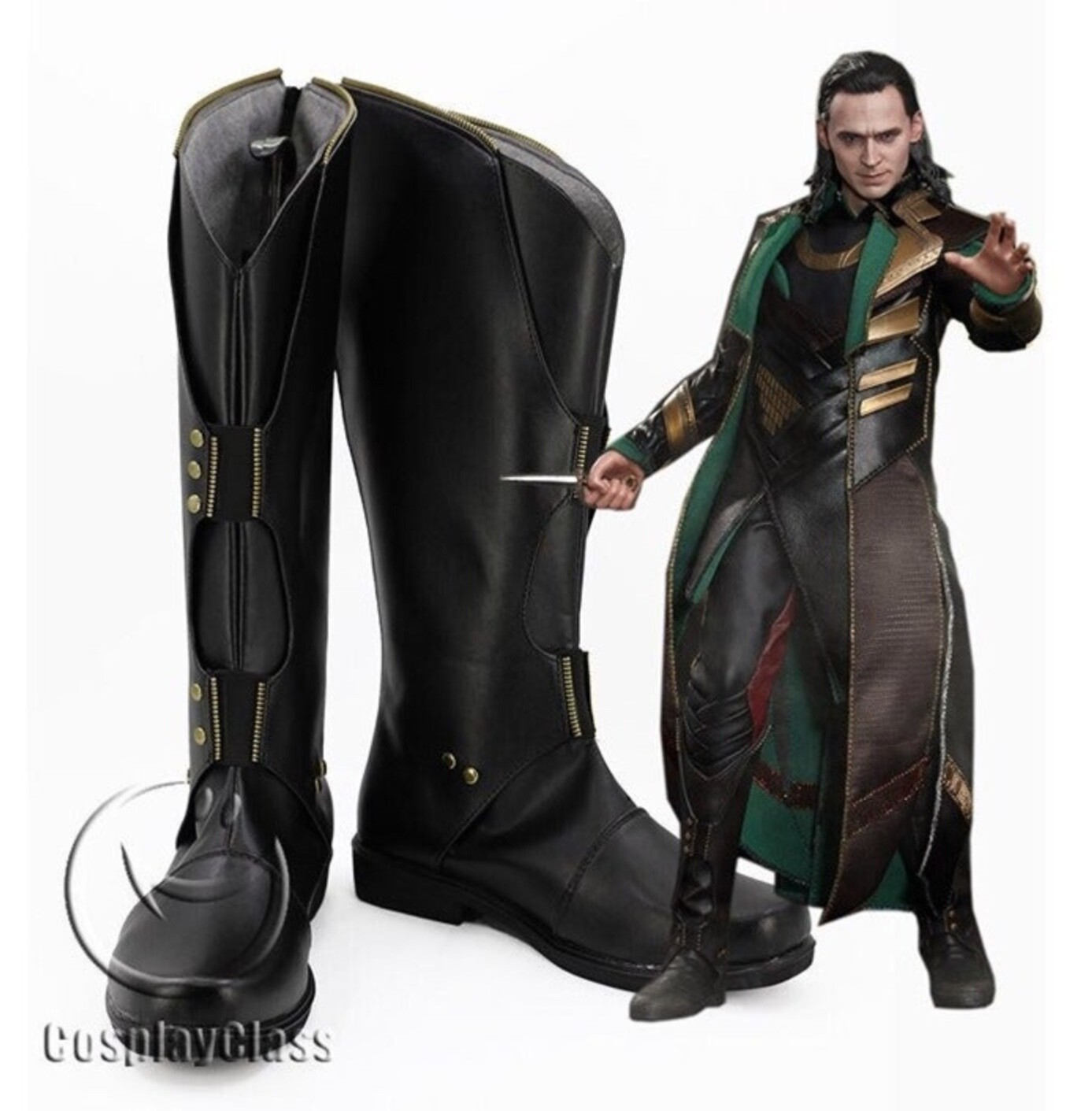Loki Cosplay Boots Thor 3 Ragnarok Loki Cosplay Costu… Gem