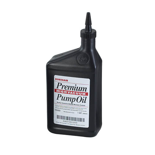 Robinair 13203 Premium High Vacuum Pump Oil, 32 oz. Bottle | eBay