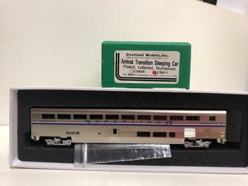 Overland Models Amtrak Transition Sleeping Car Brass N scale | eBay